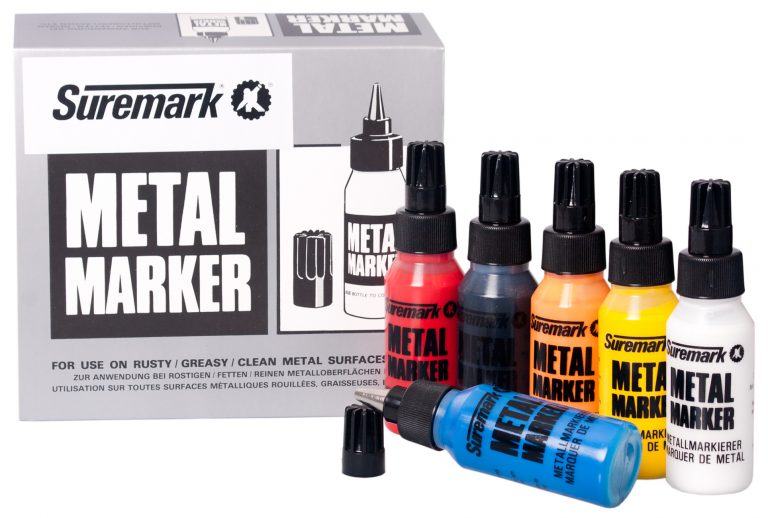 Metal markers & ink - Suremark manufacturers of marking products